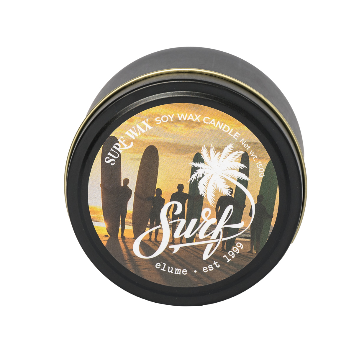 Surf Tin - Surf Wax Soy Candle - Elume Australian Handmade Candles